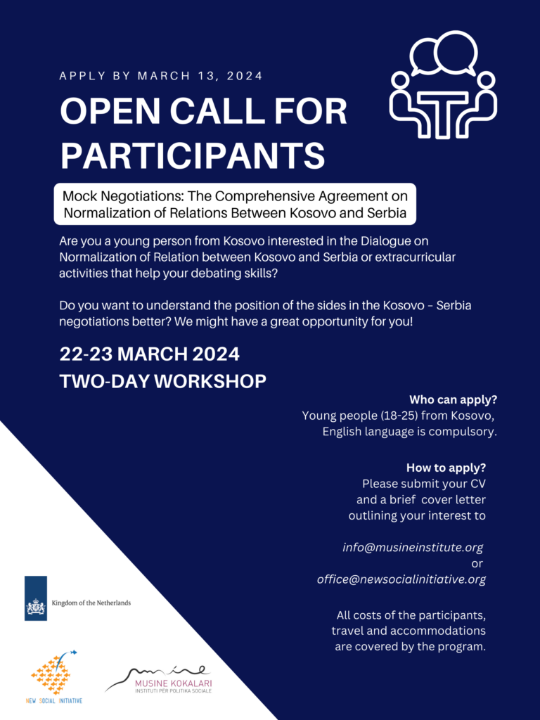 Open call for youth participants – Mock negotiations on Comprehensive ...