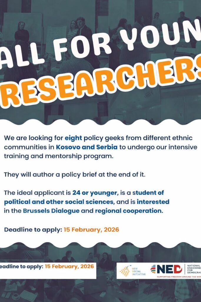 Open Call for Young Researchers! - NSI
